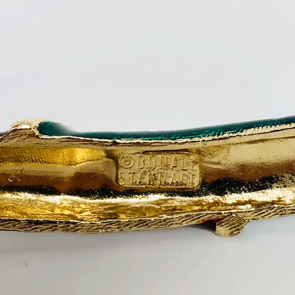 Donald Stannard | Jewelry | Rare Donald Stannard Enamel Rams Head ...